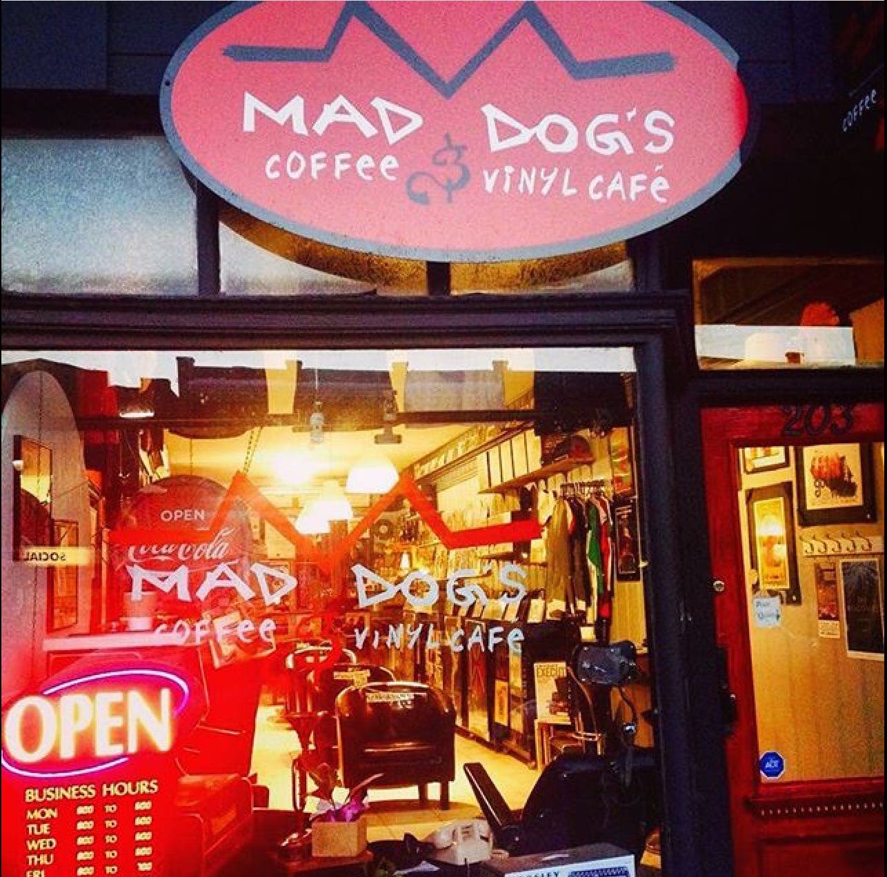 Mad Dogs Coffee Vinyl Cafe Record Store Vinyl World Mad Dogs Coffee Vinyl Cafe Record Store Vinyl World